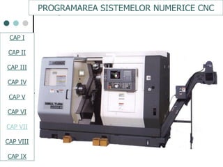 Cap.vii programare cnc | PPT