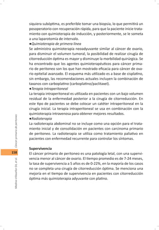 Cáncer primario de peritoneo | PDF