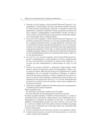 Sigmoidectomía laparoscopica | PDF