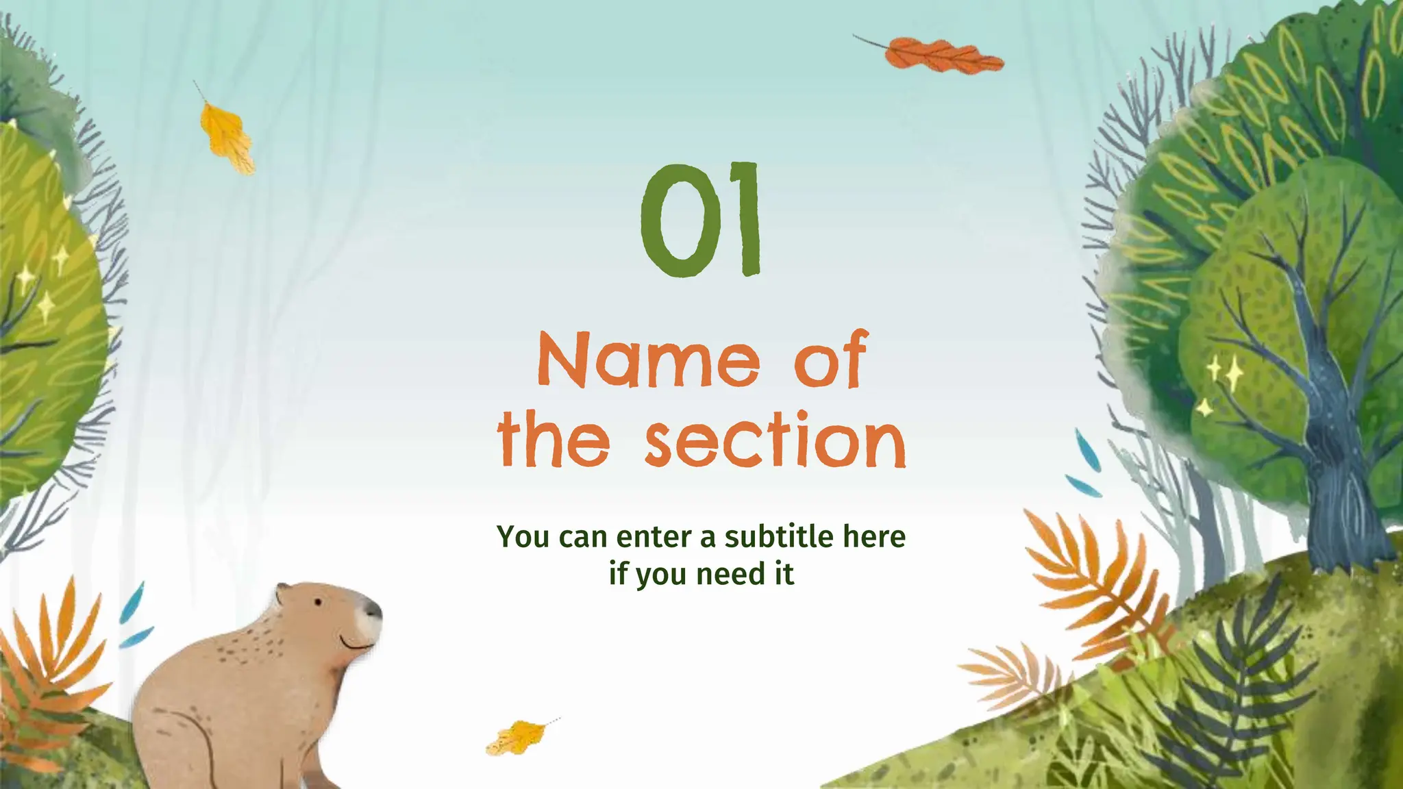 Capybaras ppt de explicacion de animales | PPT