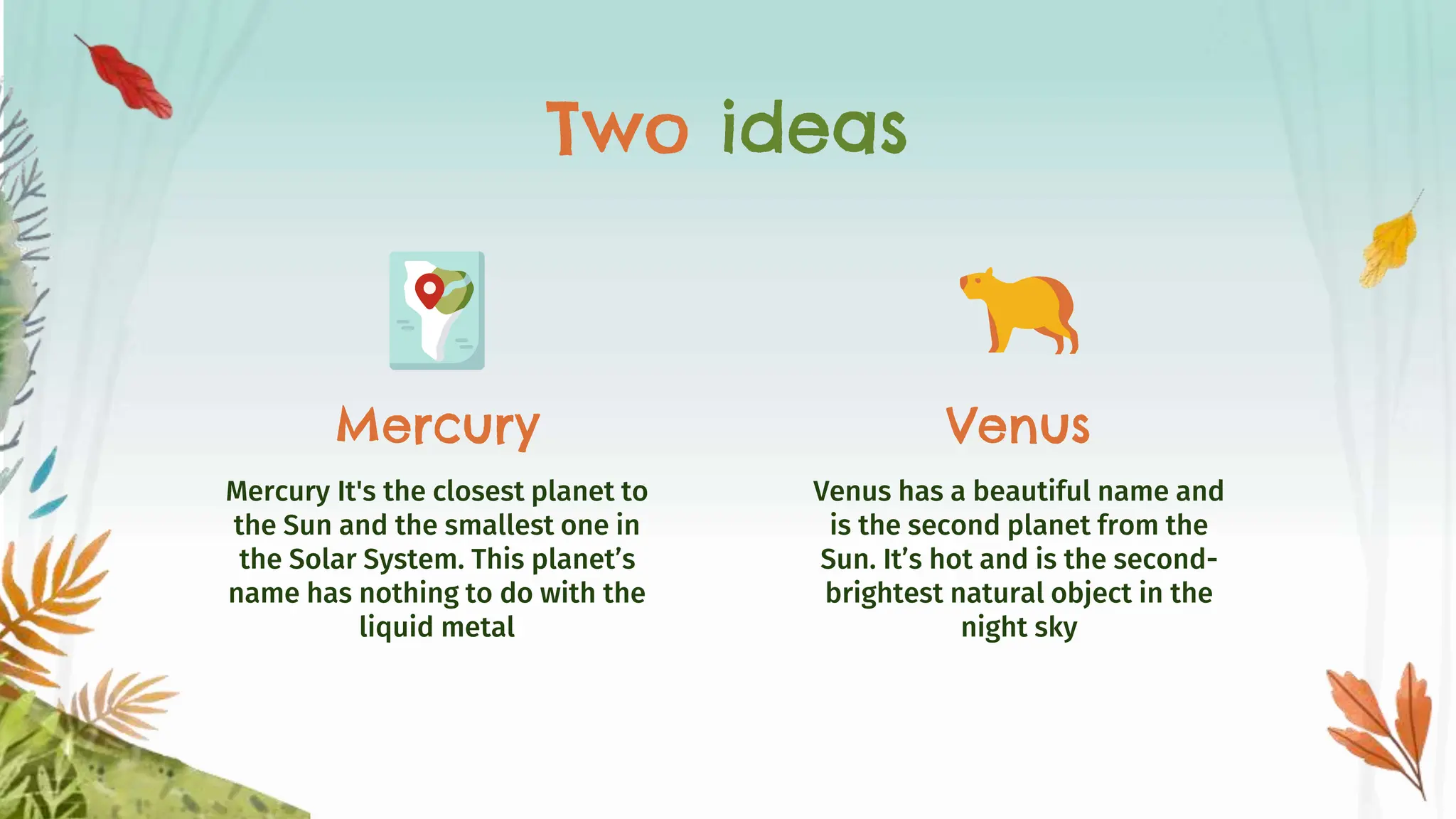 Capybaras ppt de explicacion de animales | PPT