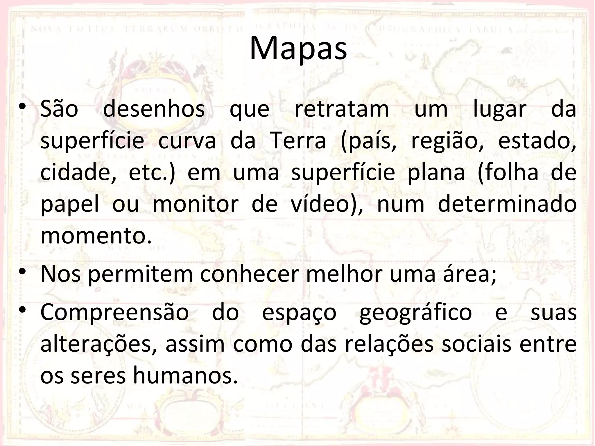 Cap. 3 - Mapas (6º ano) | PPT | Geography | Science
