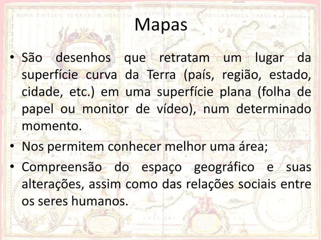 Cap. 3 - Mapas (6º ano) | PPT
