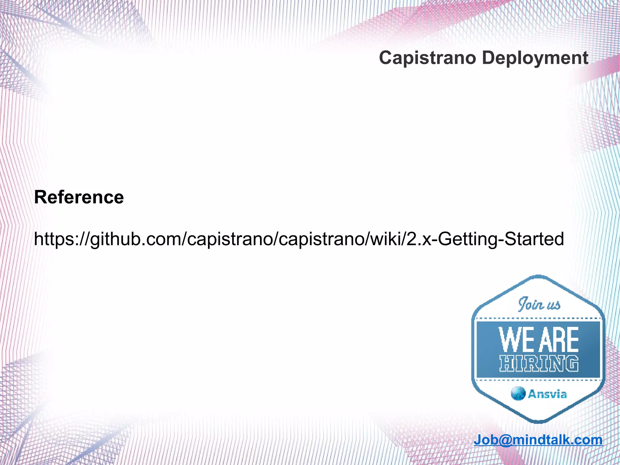 CAPISTRANO | PPT