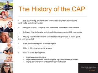 Cap powerpoint presentation March 2013 | PPT | Agriculture | Industries