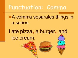 PUNCTUATION MARKS A TOPIC OF GRAMMAR FOR STUDENTS | PPT