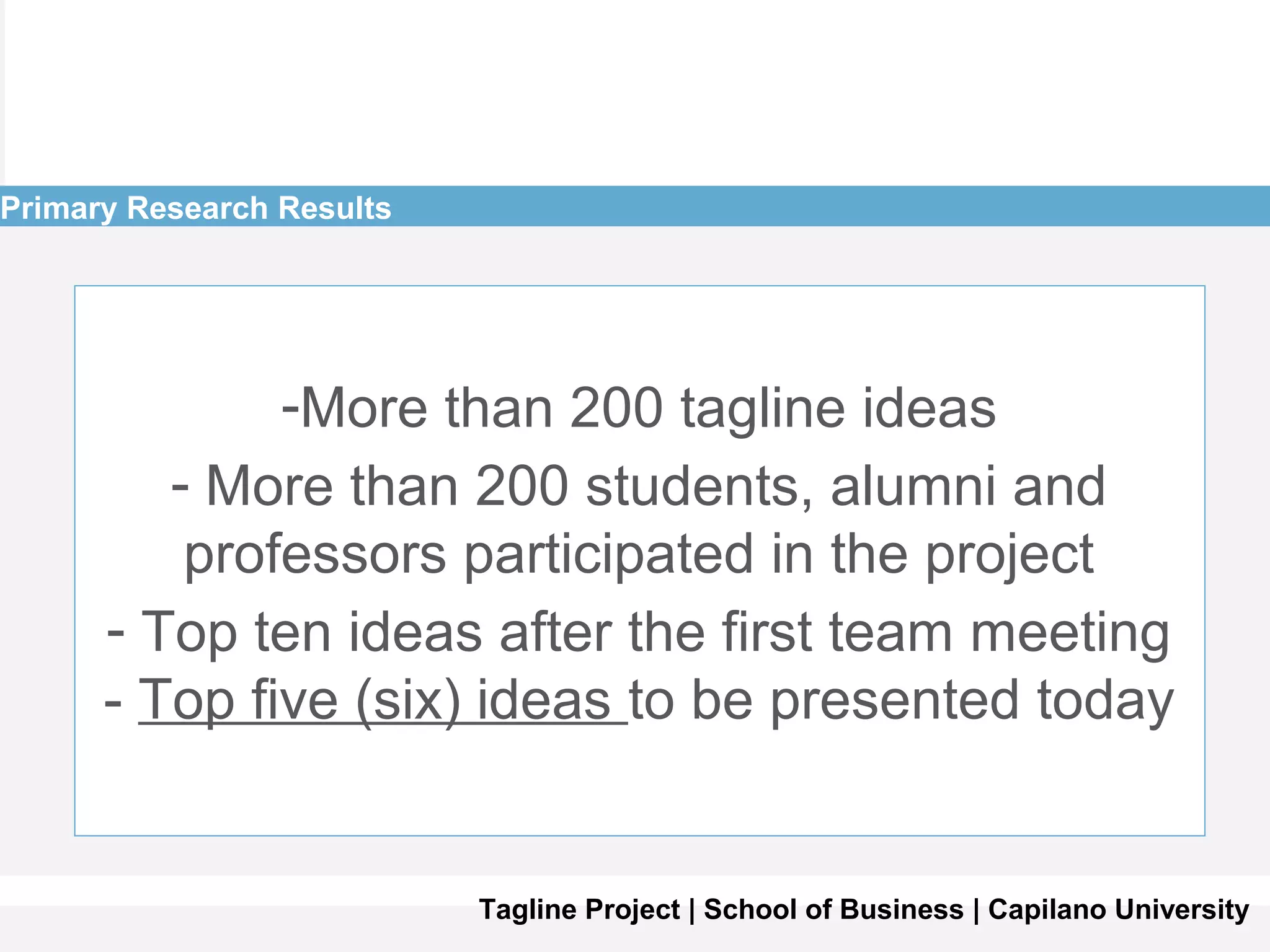 Capilano University School of Business Slogan | PPT | Secondary ...