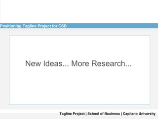 Capilano University School of Business Slogan | PPT | Secondary ...