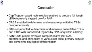 CAP Trapper Technologies and Applications, CAP Analysis of Gene ...