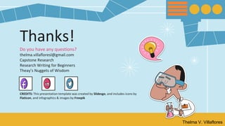 Capstone Research_Scientific Inquiry | PPT