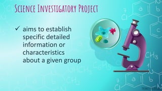 Hypothesis-based investigation | PDF