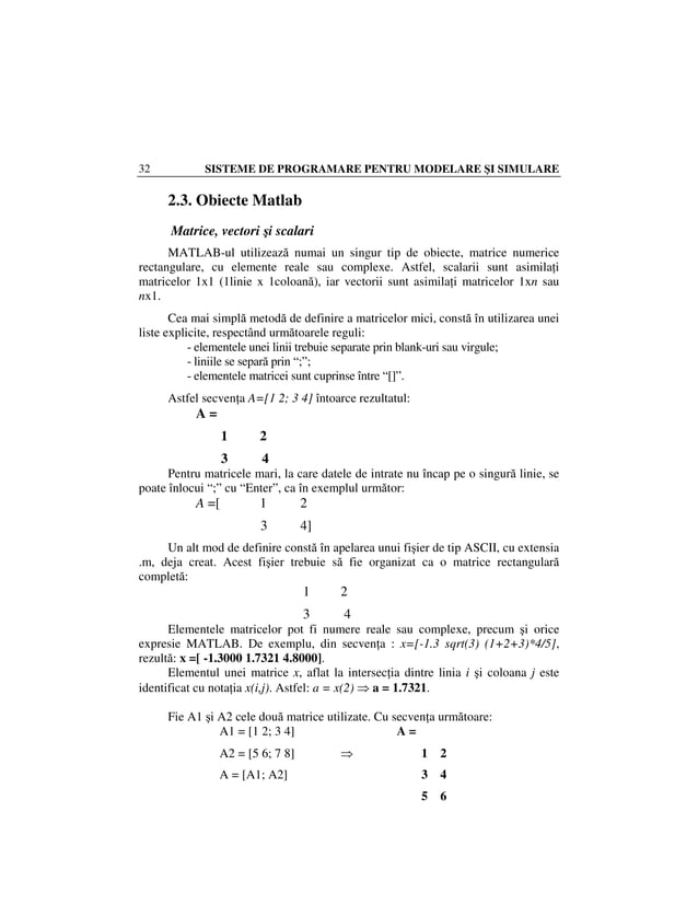 initiere matlab | PDF