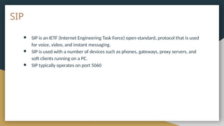 Voz sobre IP - Signalling Protocols.pptx