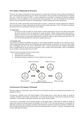 Cap05 processos e threads | PDF