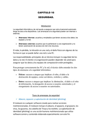 Capitulo 10 It essentials | DOCX
