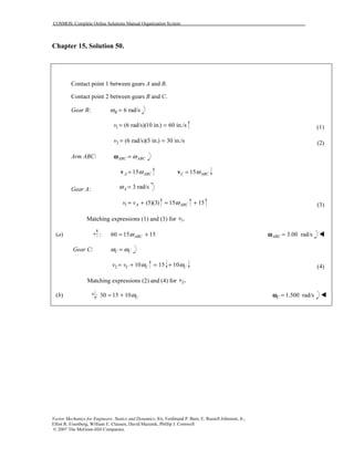 solucionario mecanica vectorial para ingenieros - beer & johnston ...