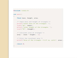 Practice of c PROGRAMMING logics and concepts | PPT