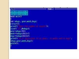 Practice of c PROGRAMMING logics and concepts | PPT