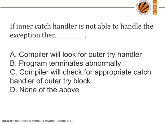 CAP444Unit6ExceptionHandling.pptx