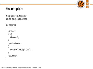 CAP444Unit6ExceptionHandling.pptx