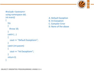 CAP444Unit6ExceptionHandling.pptx