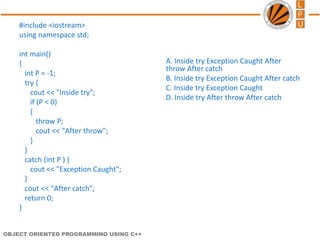 CAP444Unit6ExceptionHandling.pptx