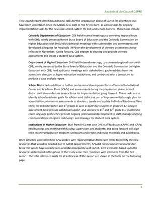 CAP4K Second Interim Report | PDF | Educational Assessment | Education