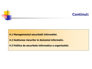 Cap4 securitatea si | PPSX