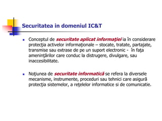 Cap4 securitatea si | PPSX