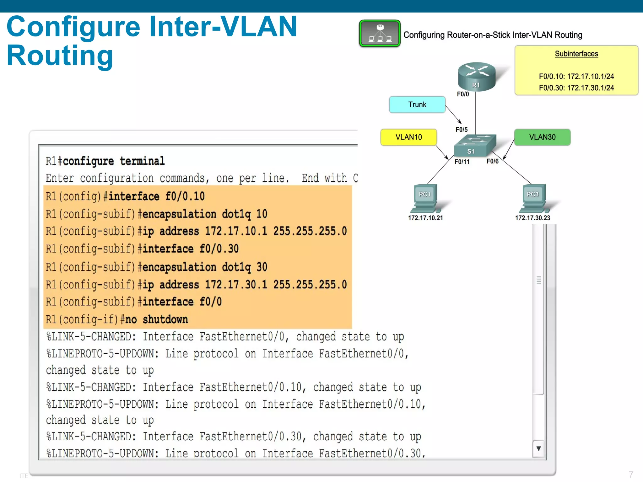 Cap6 intervlan routing | PPT