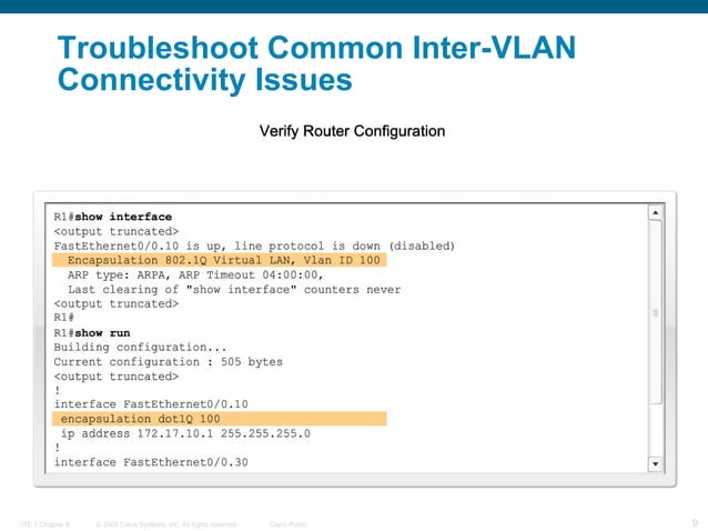 Cap6 intervlan routing | PPT