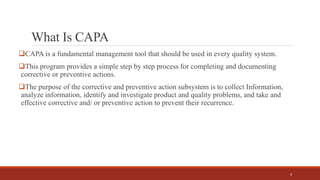CAPA .pptx | Business | Business and Finance