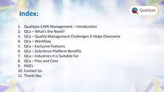 Capa Management Software | PPTX | Business | Business and Finance