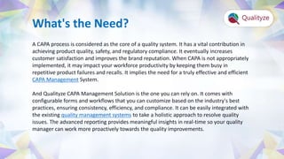 Capa Management Software | PPTX | Business | Business and Finance