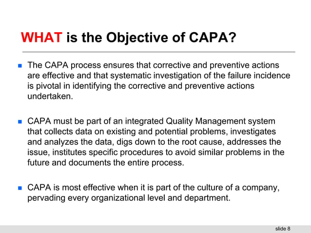 CAPA-Overview-PPTSample.pdf | Business | Business and Finance