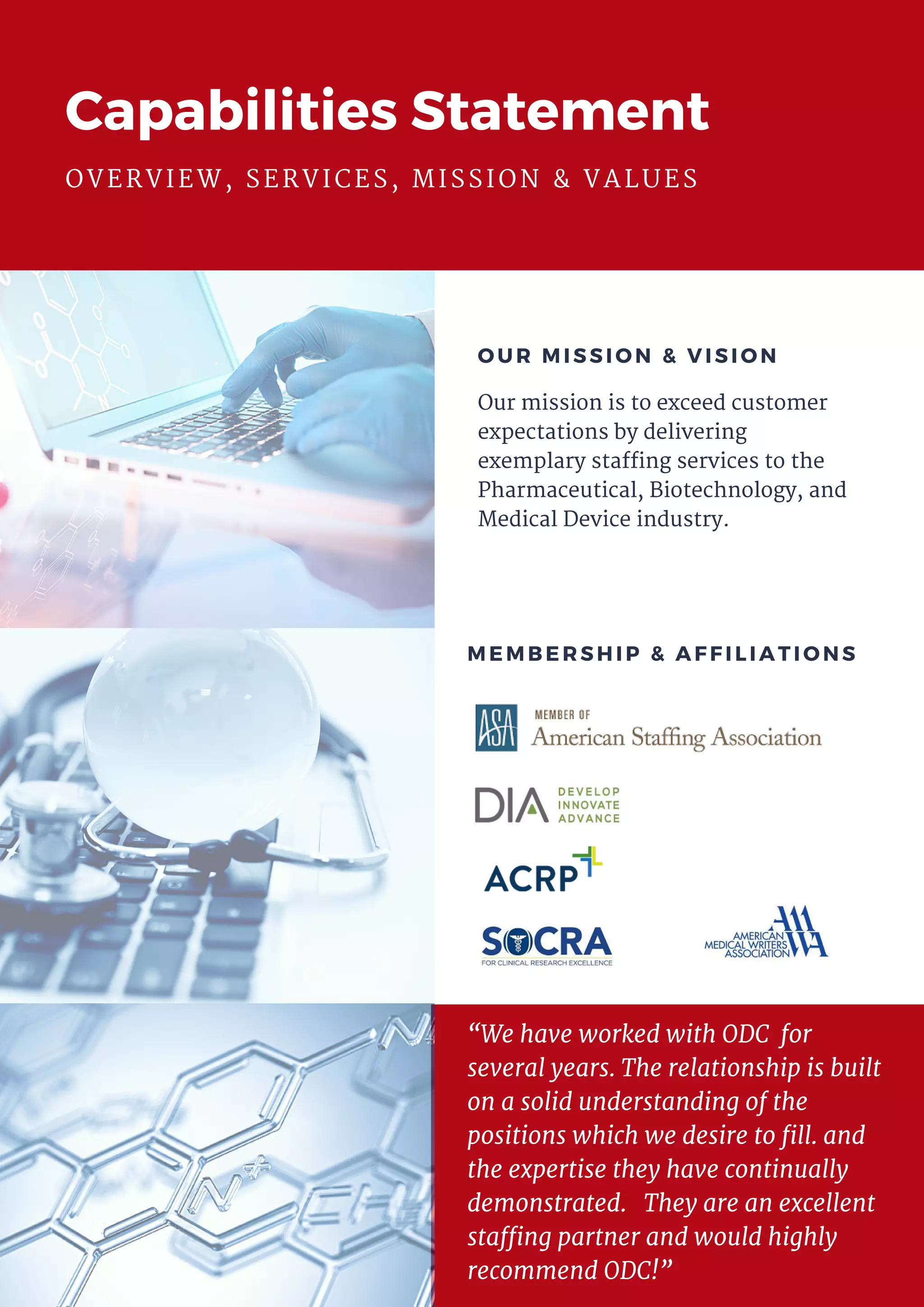 ODC Pharma Capabilities | PDF | Pharmaceutical Industry | Industries