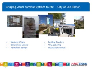 FASTSIGNS of San Ramon Capabilities | PPT
