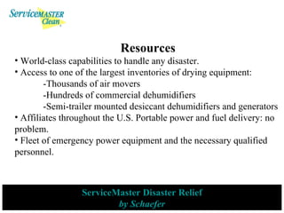 ServiceMaster by Schaefer | PPT