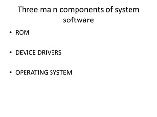 Capabilities and characteristic of software processing | PPT