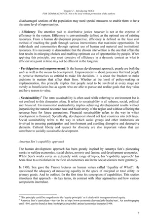 Capabilities approach | PDF