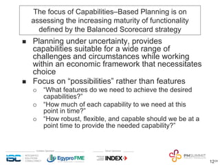 Capabilities based planning | PPT