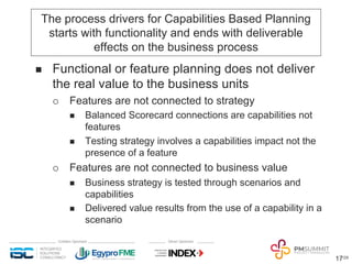 Capabilities based planning | PPT