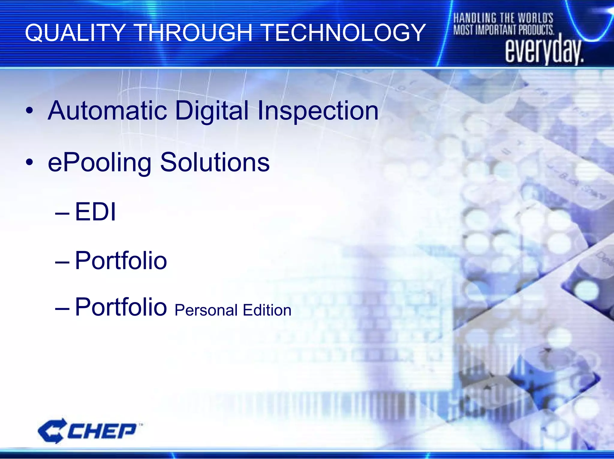Capabilities presentation 100101 kk chep | PPT