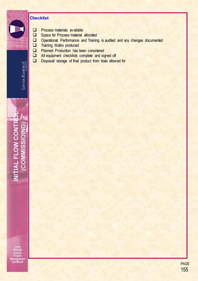 Capability initial flow control | DOC | Developmental Sites | Real Estate