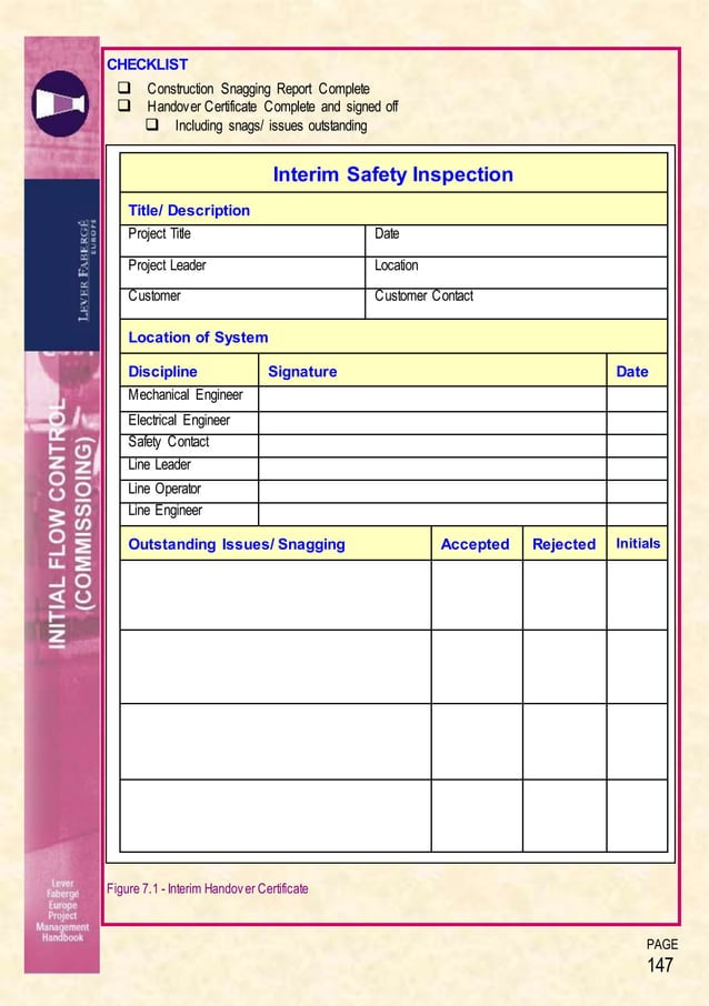 Capability initial flow control | DOC | Developmental Sites | Real Estate