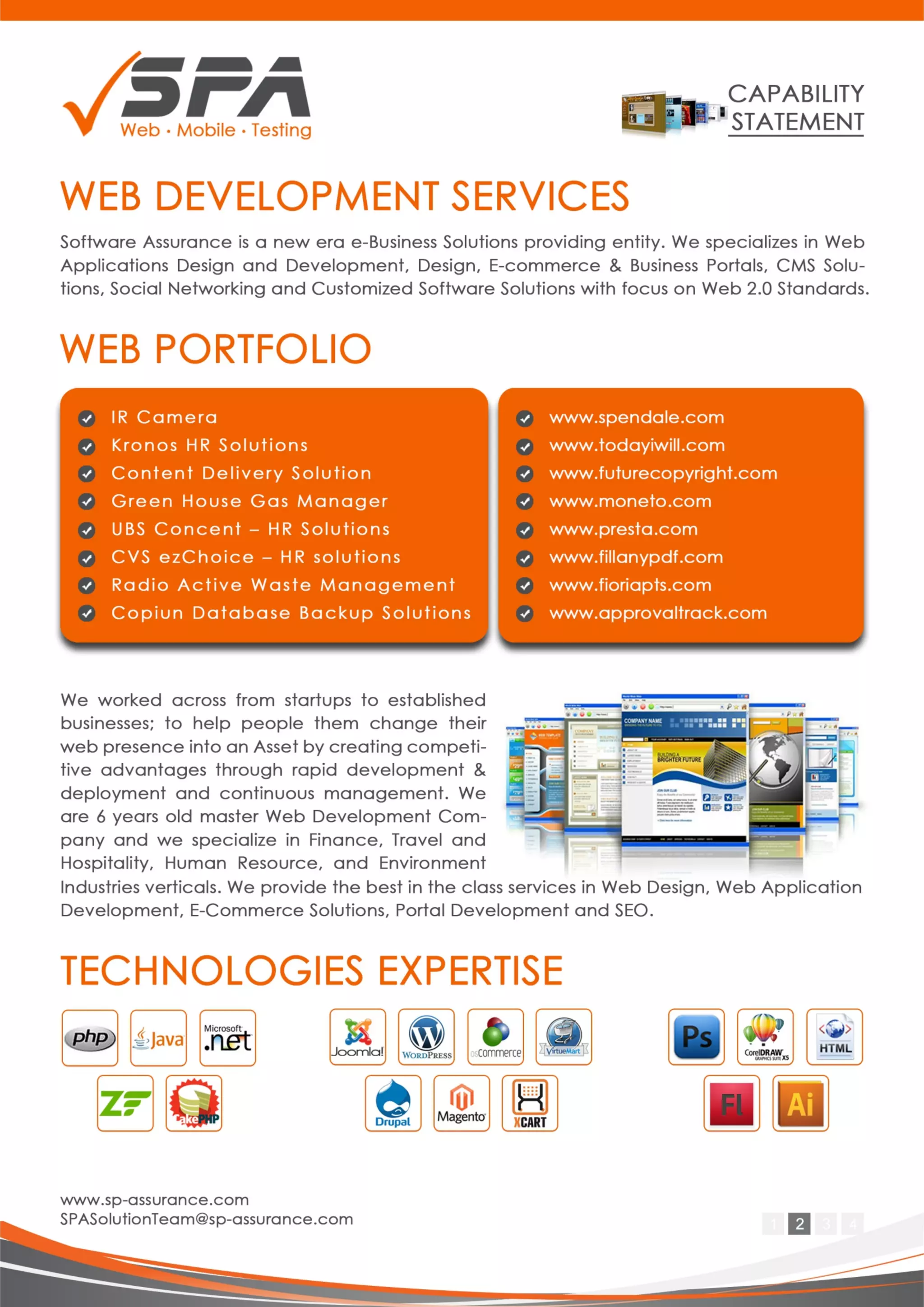 Capability Statement-Brochure | PDF