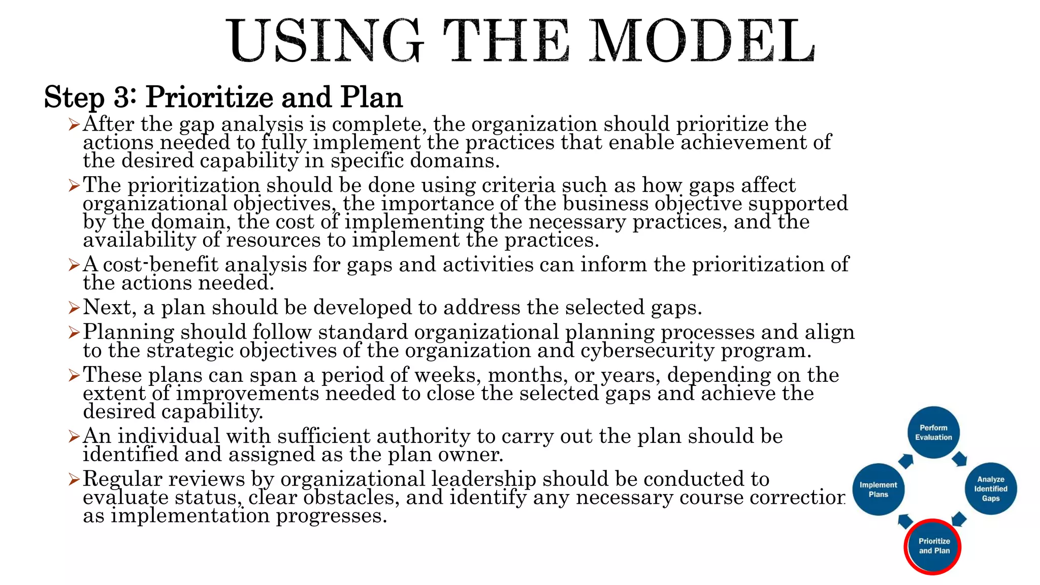 Cybersecurity Capability Maturity Model (C2M2) | PPTX