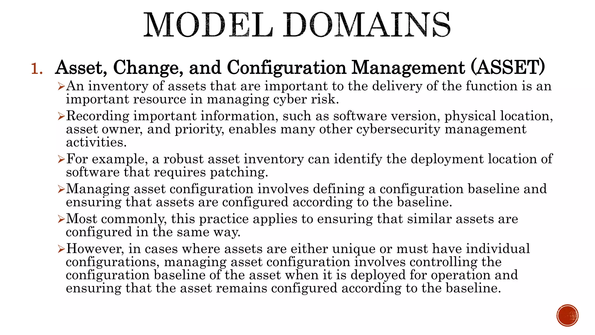 Cybersecurity Capability Maturity Model (C2M2) | PPTX