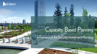 Capability based planning compressed | PPTX