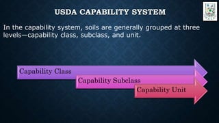 Capability classification of Land | PPTX